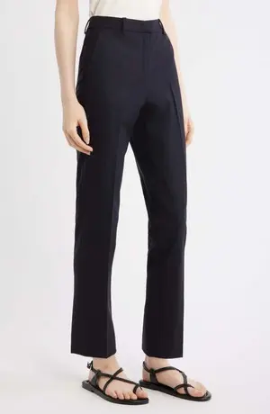 Theory Treeca Slim Fit Wool Pants