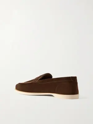 John Lobb Pace Suede Loafers
