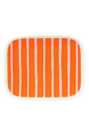 Marimekko Oiva Piccolo Plate - Orange