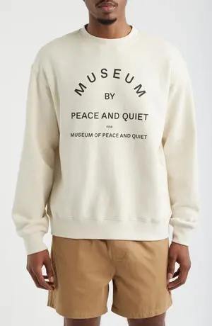 Museum Of Peace & Quiet Ribbed Sweatshirts Hoodies For Men