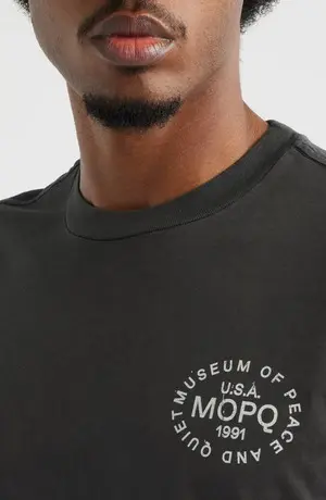 MUSEUM OF PEACE & QUIET Stamp Graphic T-shirt
