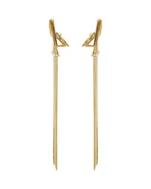 LANVIN Chain Drop Earrings