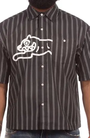 ICECREAM Boost Short Sleeve Button-up Shirt