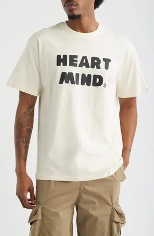 BILLIONAIRE BOYS CLUB Heart Mind Graphic T-shirt