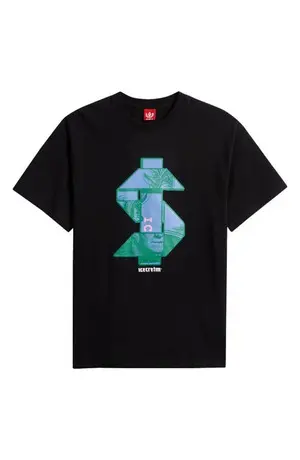 ICECREAM Origami Cotton Graphic T-shirt