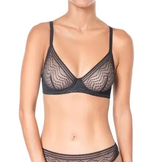 HUIT Eclatante Bralette - Black