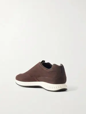 John Lobb Elastic Stream Nubuck Sneakers