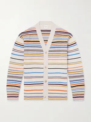 Paul Smith Striped Cardigans For Men