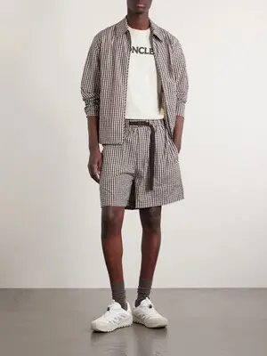 Moncler Logo-print Cotton-jersey T-shirt - Neutrals