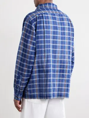 KARTIK RESEARCH Patadui Checked Cotton Shirt