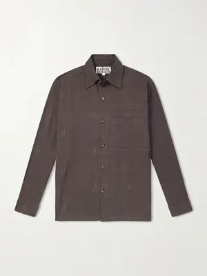 KARTIK RESEARCH Cotton Shirt - Brown