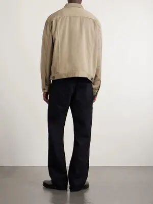 A.PRESSE Cotton-blend Piqué Jacket