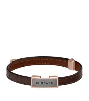 Chopard Leather Heritage Bracelet - Black