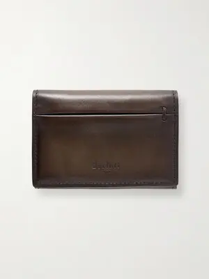 Berluti Imbuia Gaspard Venezia Leather Cardholder - Brown