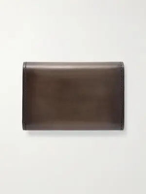 Berluti Imbuia Gaspard Venezia Leather Cardholder