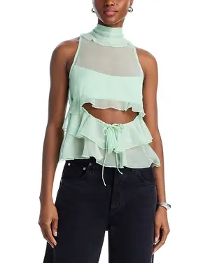Bardot Ruffle Tops