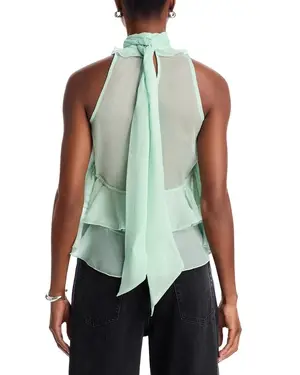 Bardot Cynthia Ruffle Blouse