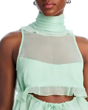 Bardot Cynthia Ruffle Blouse
