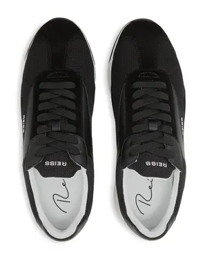 REISS Lightweight Running Sneakers - Black