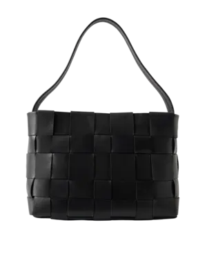 ST. AGNI Mini Leather Shoulder Bag - Black