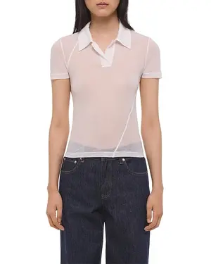 Helmut Lang Polo Tops