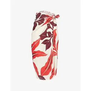 SECOND SUMMER Jondal Linen Sarong - Multi Print