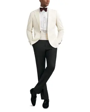 REISS Velvet Belgian Loafers