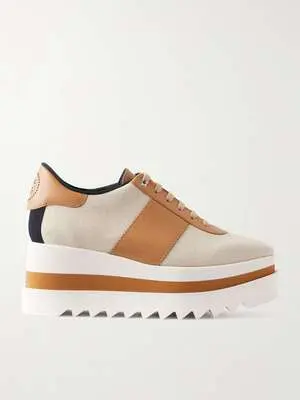 Stella McCartney Sneak-elyse Exaggerated-sole Sneakers