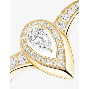 Messika 18ct Gold And Diamond Ring - Yellow