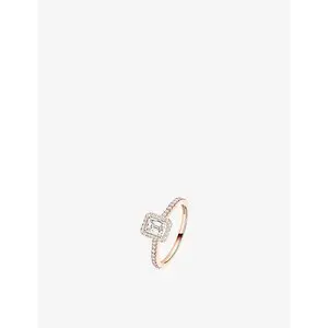 Messika Messika Joy 0.45ct Diamond And 18ct Gold Ring Pink