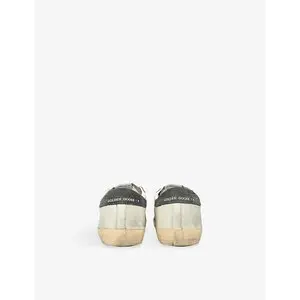 GOLDEN GOOSE Super-star Suede Trainers - Bone/comb