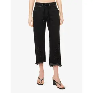 Isabel Marant Étoile Alison Broderie Denim Jeans