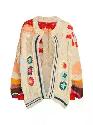 Free People Stripe-detail Cardigan