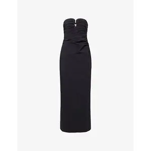 Shona Joy Campbell Strapless Maxi Dress