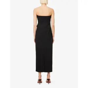 Shona Joy Campbell Strapless Maxi Dress