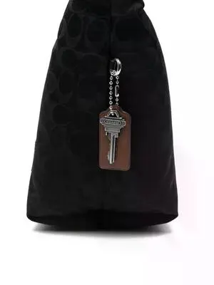COACH Pattern Key-charm Shoulder Bag