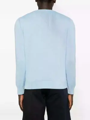 GRAN SASSO Long-sleeve Crew-neck Sweater - Blue