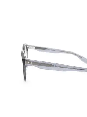 Dita Waylun Square-frame Glasses - Blue