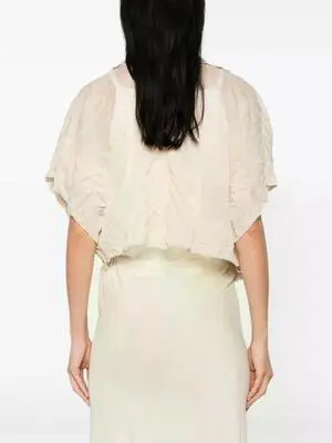 CIVIDINI Crinkled Cardigan