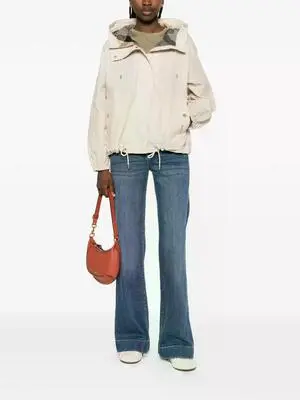 7 For All Mankind Modern Dojo Tonal-stitching Jeans - Blue