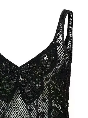Blumarine Macramé Top