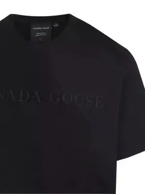 Canada Goose Logo-embroidery T-shirt