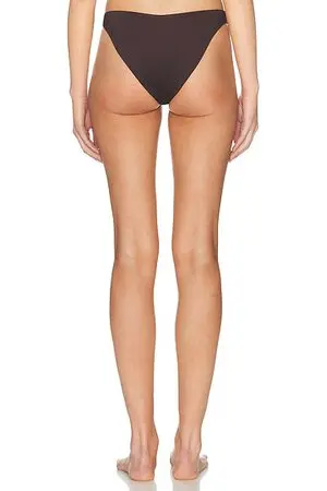 LEFT ON FRIDAY Dip Bikini Bottom - Cold Brew
