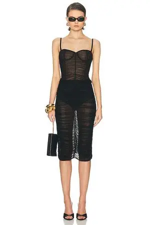 Kiki De Montparnasse Tulle Bustier Top