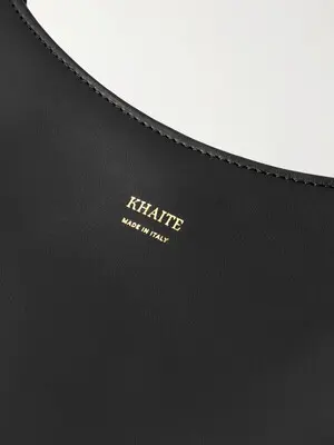 Khaite Joan Large Leather Tote - Black