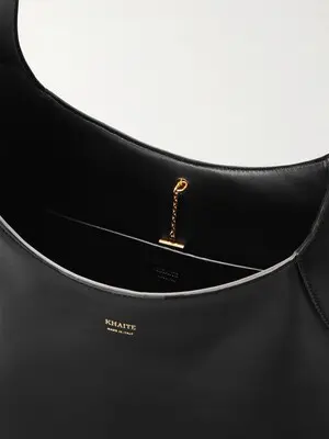 Khaite Joan Large Leather Tote - Black