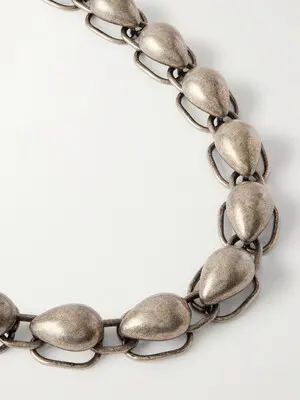 Khaite Tone Necklace - Silver