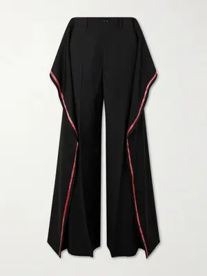 Junya Watanabe Crepe Straight-leg Pants