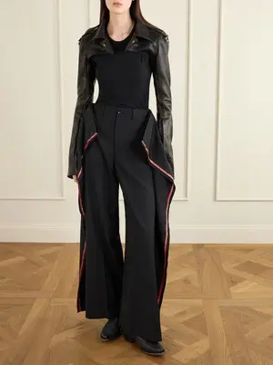 Junya Watanabe Crepe Straight-leg Pants