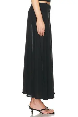 ST. AGNI Fluid Jersey Skirt